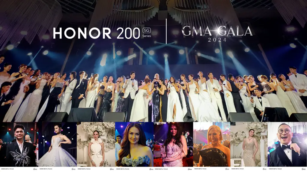 AI Portrait Master HONOR 200 Shines with the stars of the GMA Gala 2024 ...